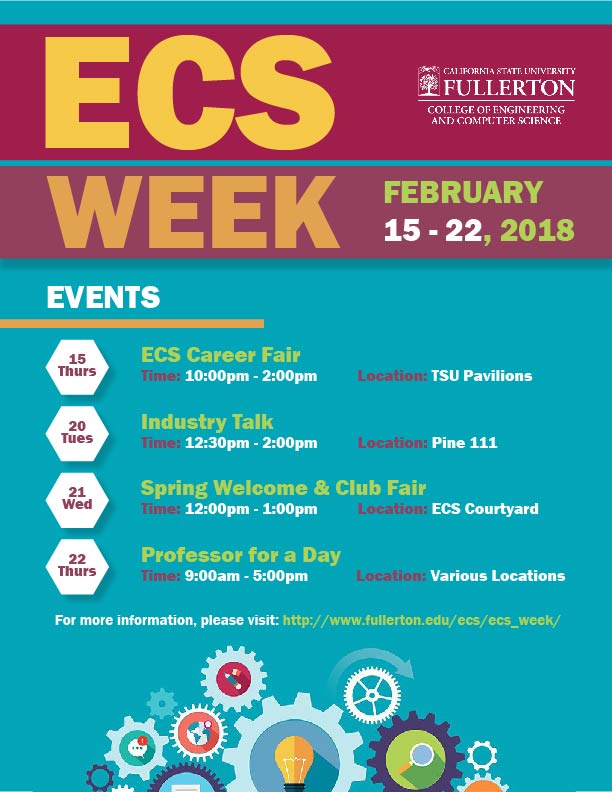 Events - Engineering & Computer Science | CSUF