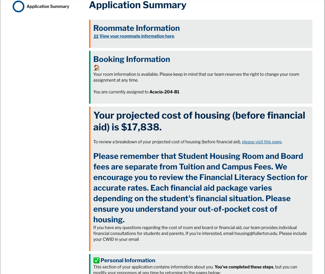 Room and Roommate Selection | CSUF - Housing and Residential Engagement