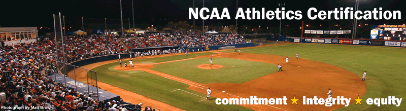 NCAA Athletics Certification
