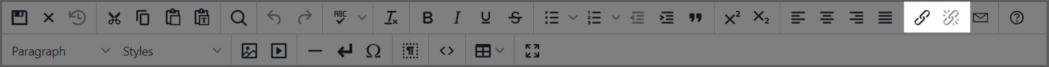 Toolbar Basics | CSUF - Web Services