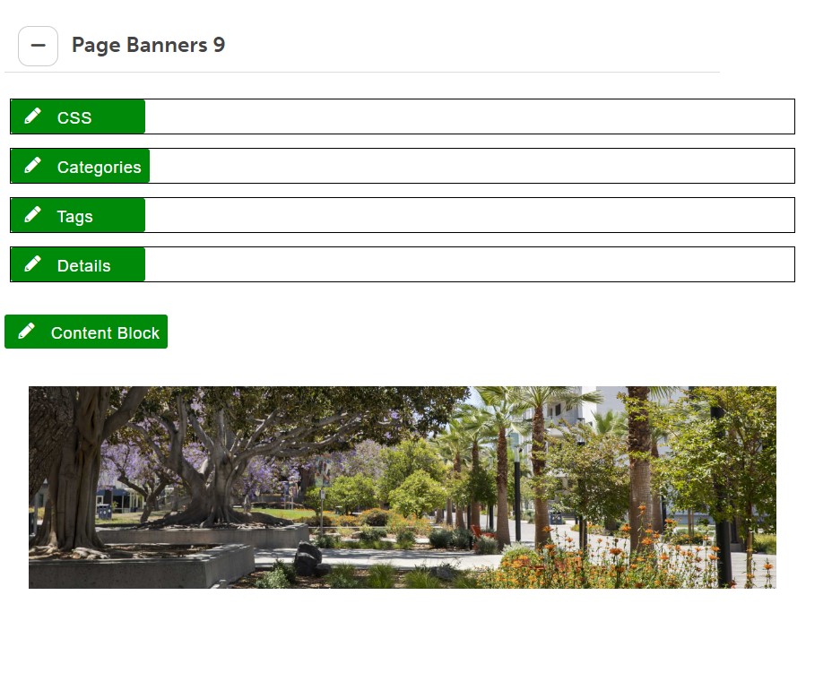 Page Banners | CSUF - Web Services